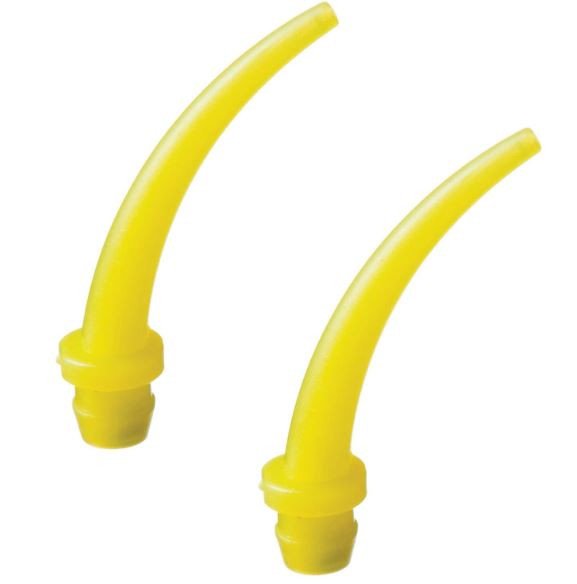 Intra-Oral Syringe Mixing Tips, Yellow - 100Pcs / Bag - 500Bag / Cartoon